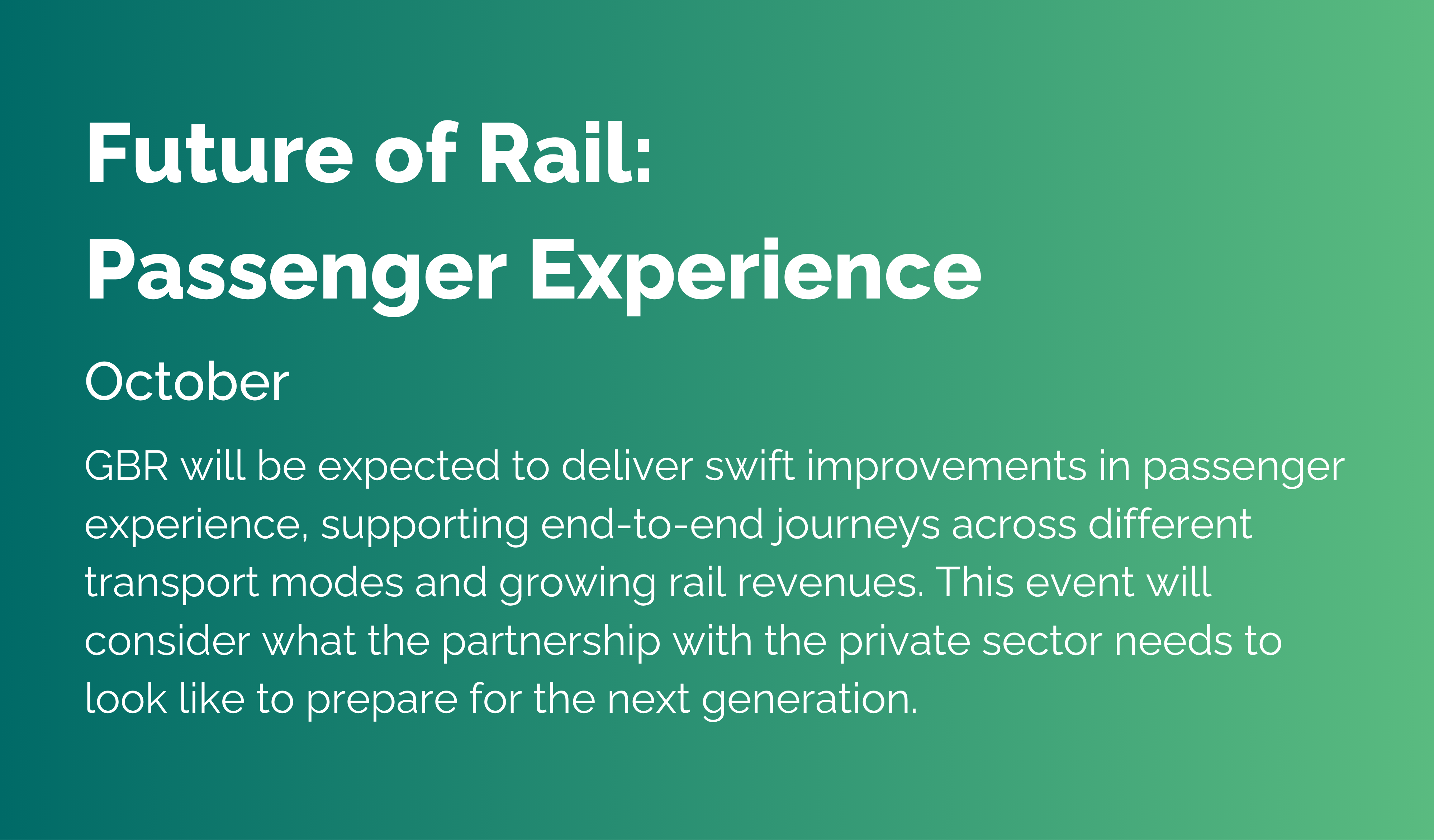 Future of Rail RIA